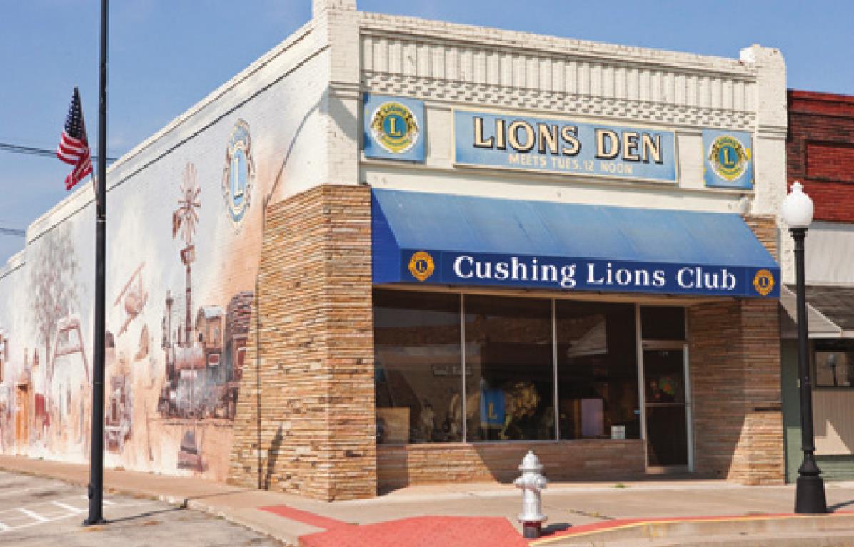 Lions Club eyeglass box spruced up | Cushing Citizen