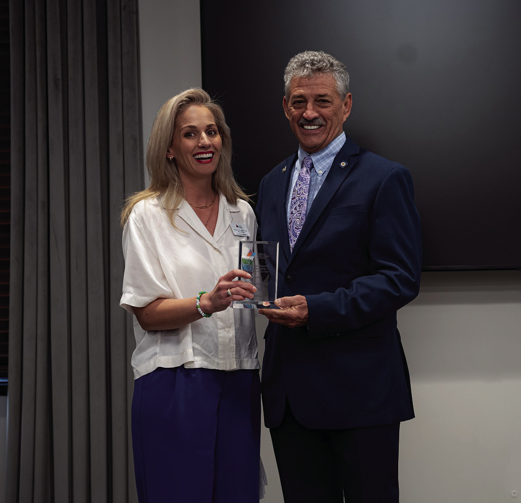 Talley Receives Autism Advocate of the Year Award | Cushing Citizen