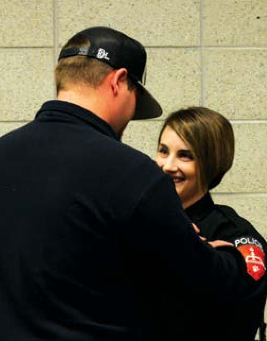 CPD swears in new officers | Cushing Citizen