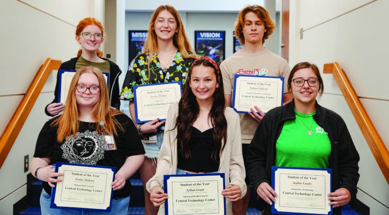 End of Year award ceremony Central Tech | Cushing Citizen